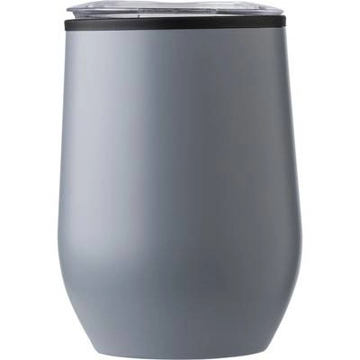 Kubek termiczny 300 ml grafitowy 187236 z nadrukiem | Hellogadzet.pl